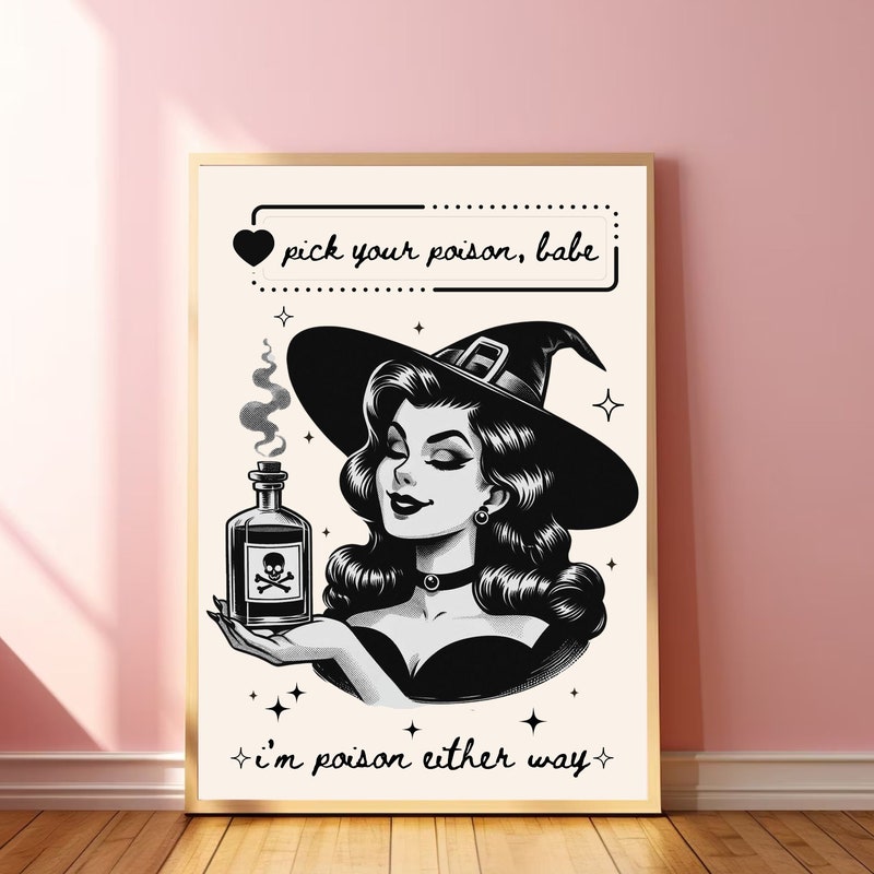 Poison Poster - Etsy