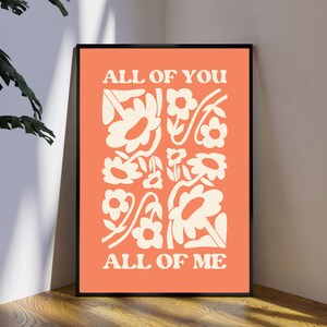 Daylight Poster, Set of 2 Posters, Retro Flower Print, Preppy Wall Art ...