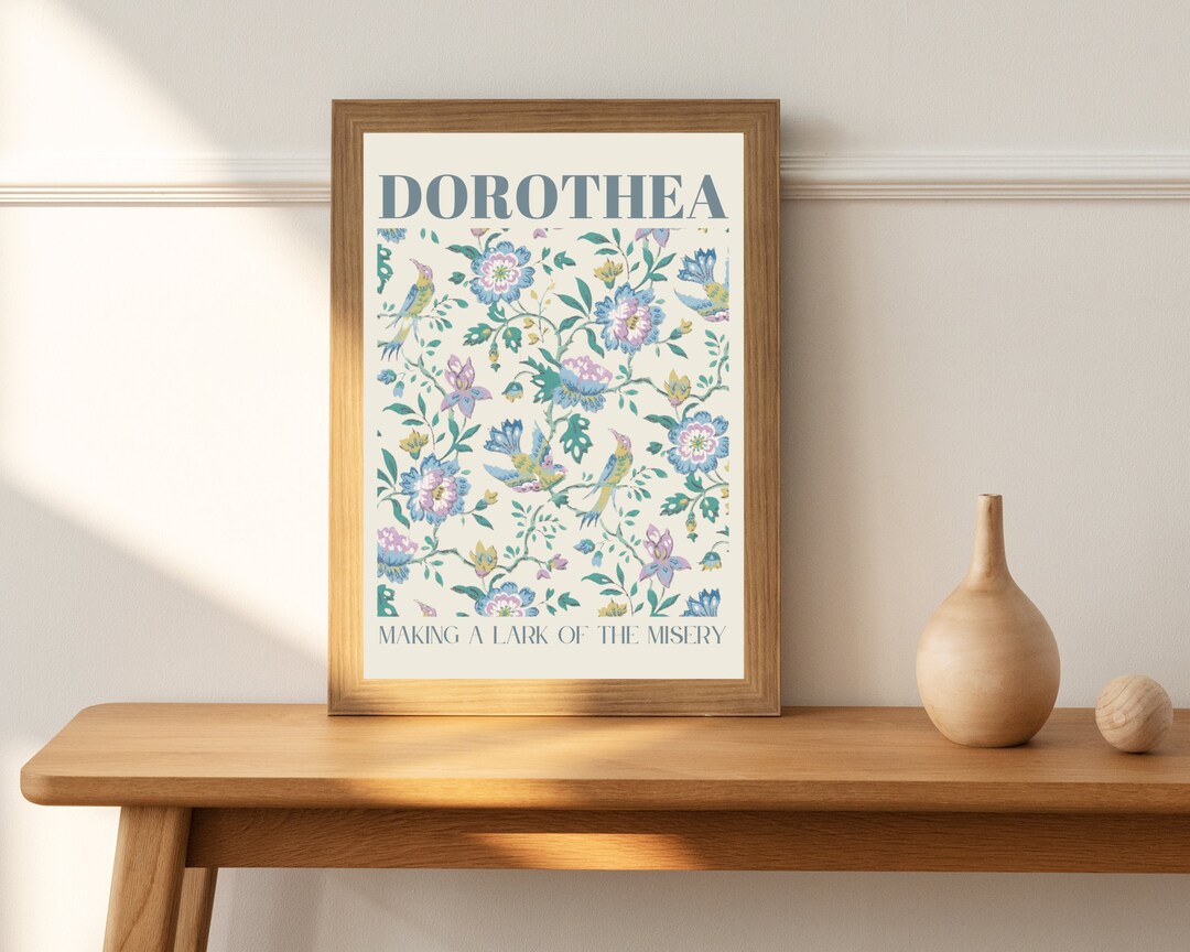 Digital Dorothea Poster Making a Lark of the Misery - Etsy