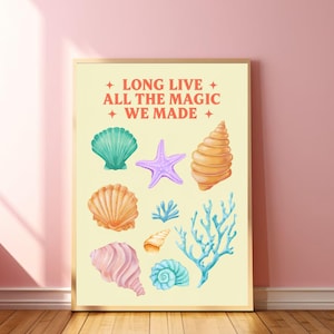 Long Live All the Magic We Made Wall Art Cutecore Bedroom Girly Dorm ...