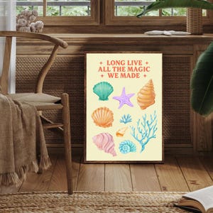 Long Live All the Magic We Made Wall Art Cutecore Bedroom Girly Dorm ...