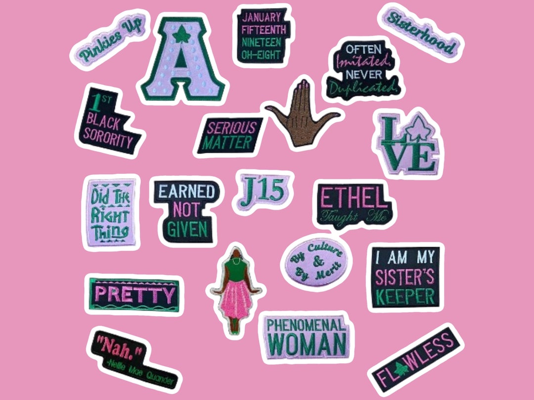 20 AKA Patch BUNDLE, Ivy Leaf, Pearls, Embroidered Patch, Iron-on, Sew ...