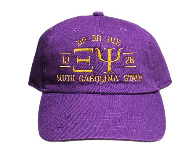Personalized Chapter Hat For Fraternity Sorority Greek Letter
