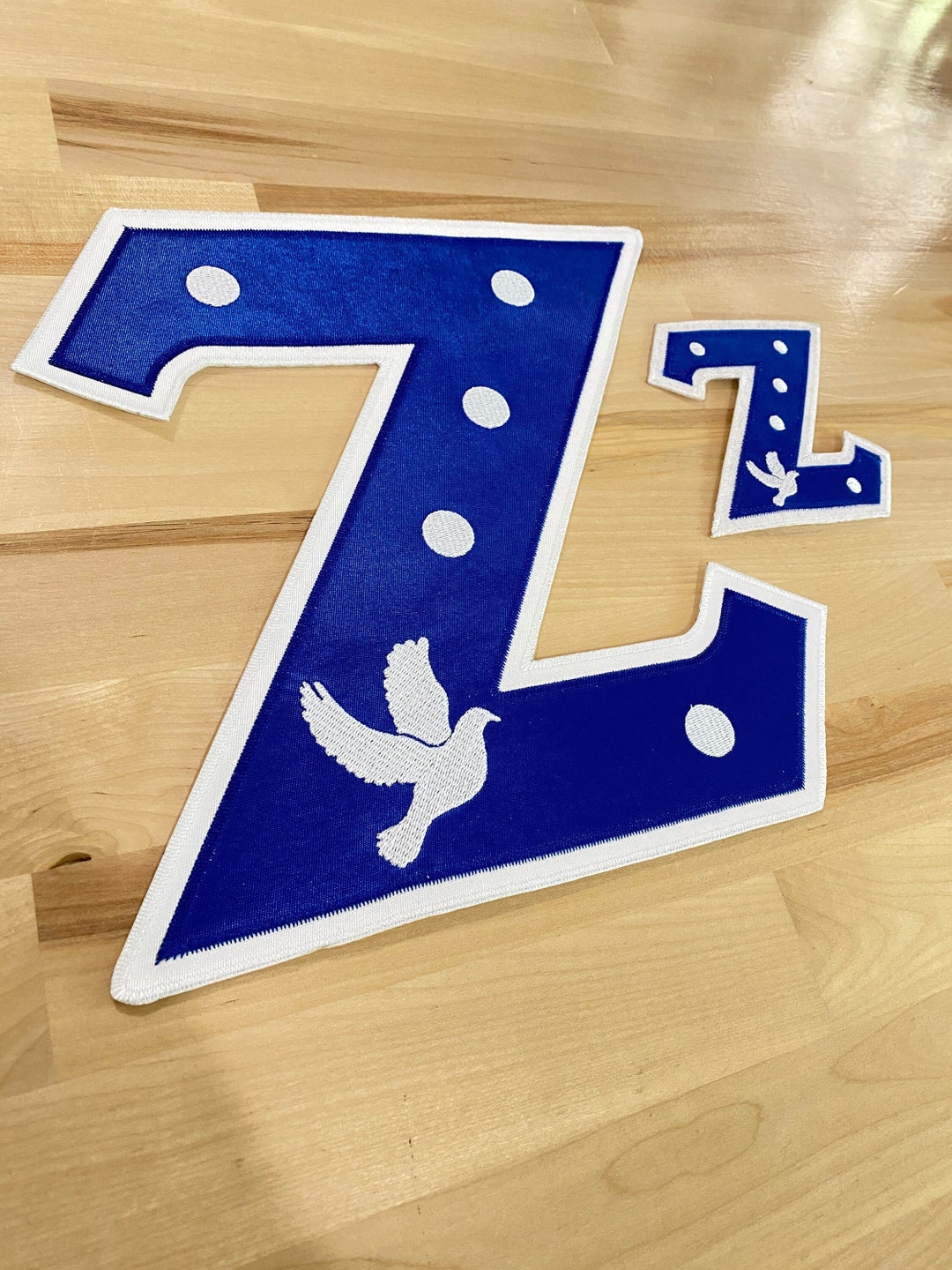 Zeta Z Letter Patch, Embroidered Patch, Iron-on, Sew-on, Paraphernalia ...