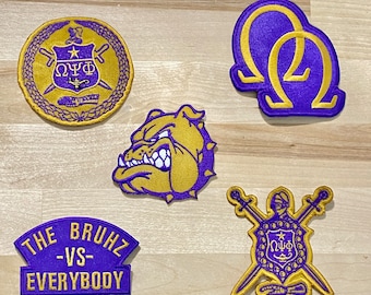 Omega Psi Phi Fraternity Iron-on/sew-on Patch - Etsy