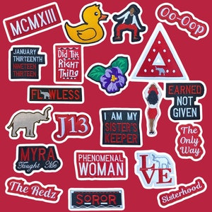 DST 21 Patch BUNDLE, Embroidered Patch, Iron-on, Sew-on, Paraphernalia ...