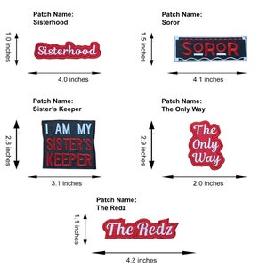 DST 21 Patch BUNDLE, Embroidered Patch, Iron-on, Sew-on, Paraphernalia ...