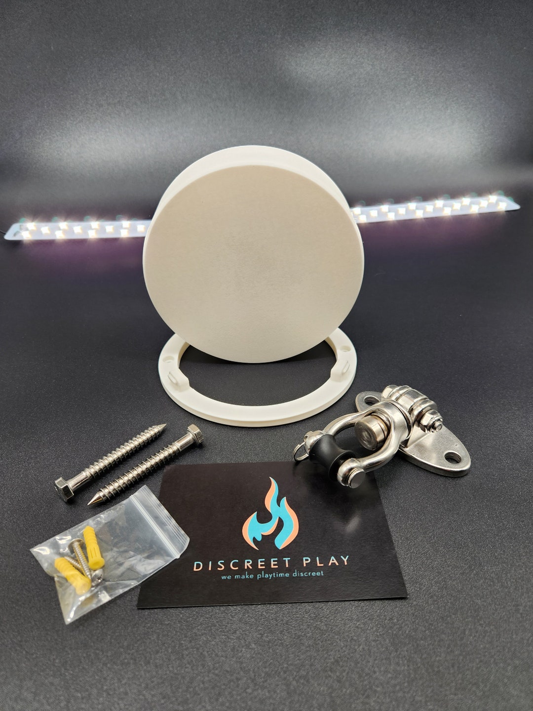 KIT: Swing Hook Cover and Swivel Hook (patent Pending) Faux Fire Smoke ...