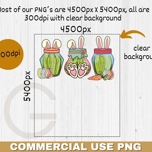 Easter Pickles Jar Sublimation Png File, Easter Pickles Clipart, Cute ...