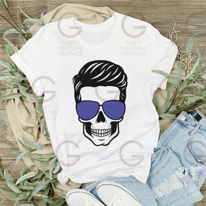 Dad Life Skull Svg, Dad Life Digital File, Skull Dad Life Instant ...