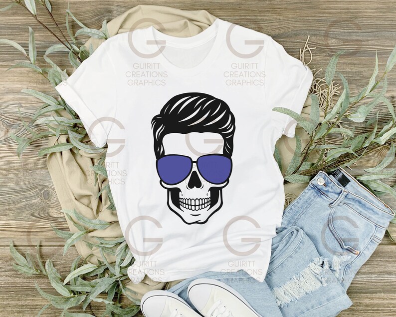 Dad Life Skull Svg, Dad Life Digital File, Skull Dad Life Instant ...