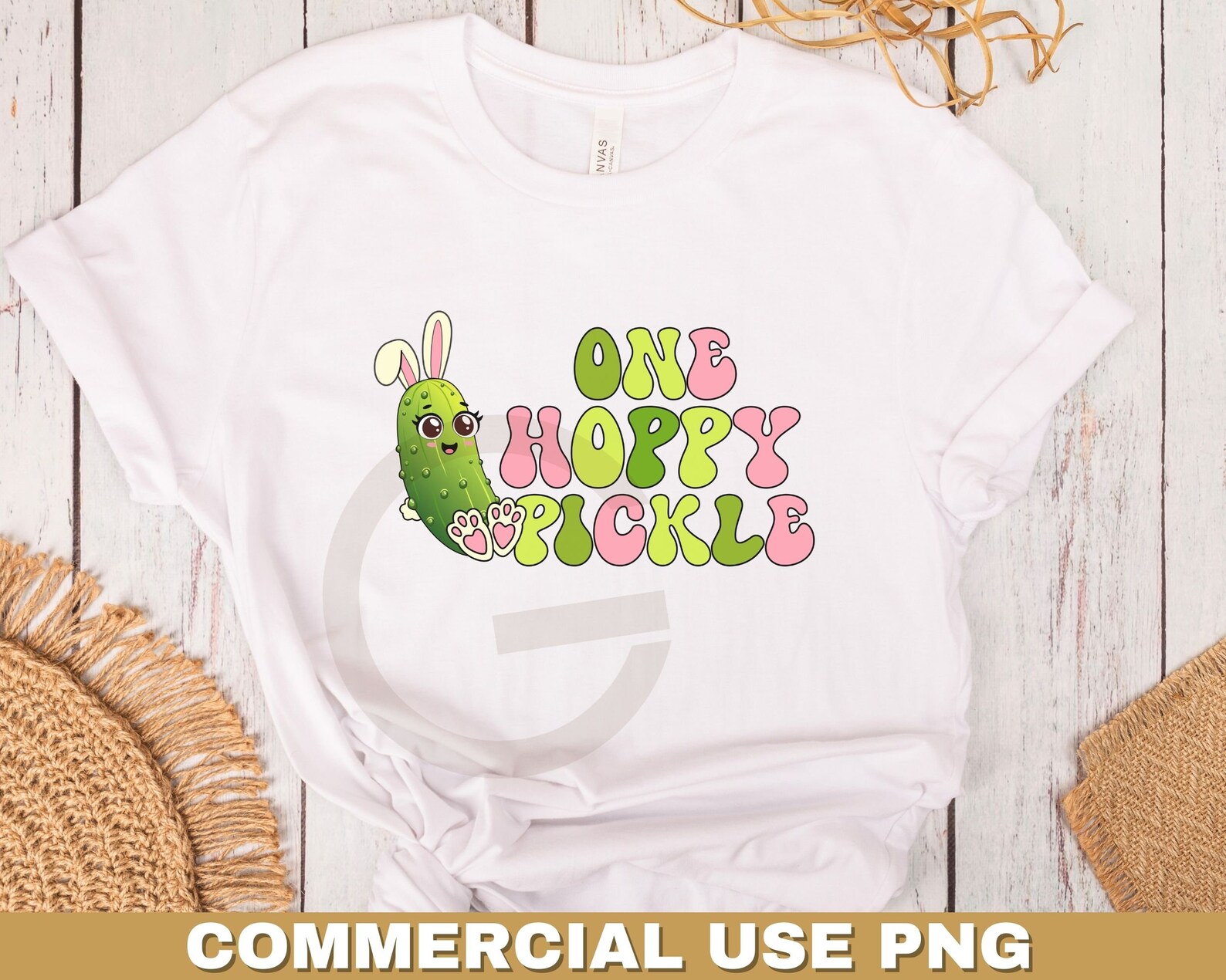 Retro Easter Pickles Sublimation Png File, Easter Pickles Clipart, One ...