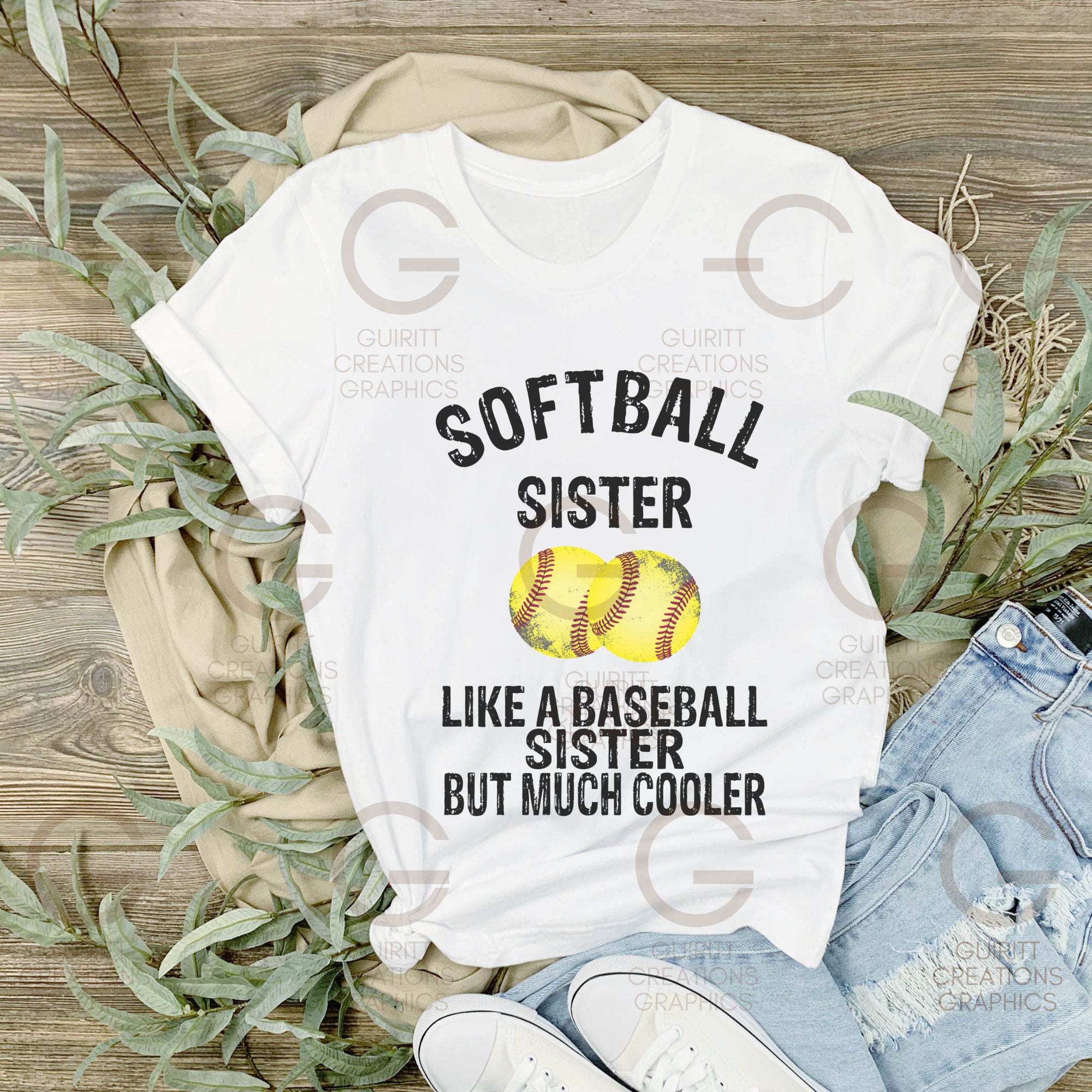 Softball Sister Png, Sports Png, Fun Softball Sis Sublimation Files ...