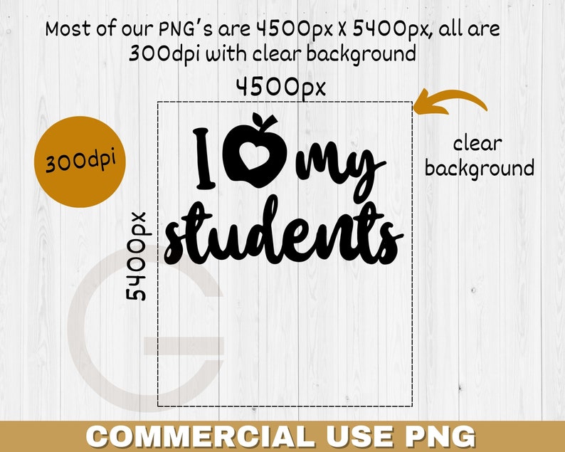 I Love My Students Svg Png and Eps, Teacher Appreciation Svg, Teach ...