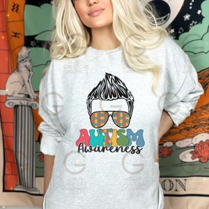 Autism Awareness Png, Autism Sublimation File, Autism Kid Life Png ...