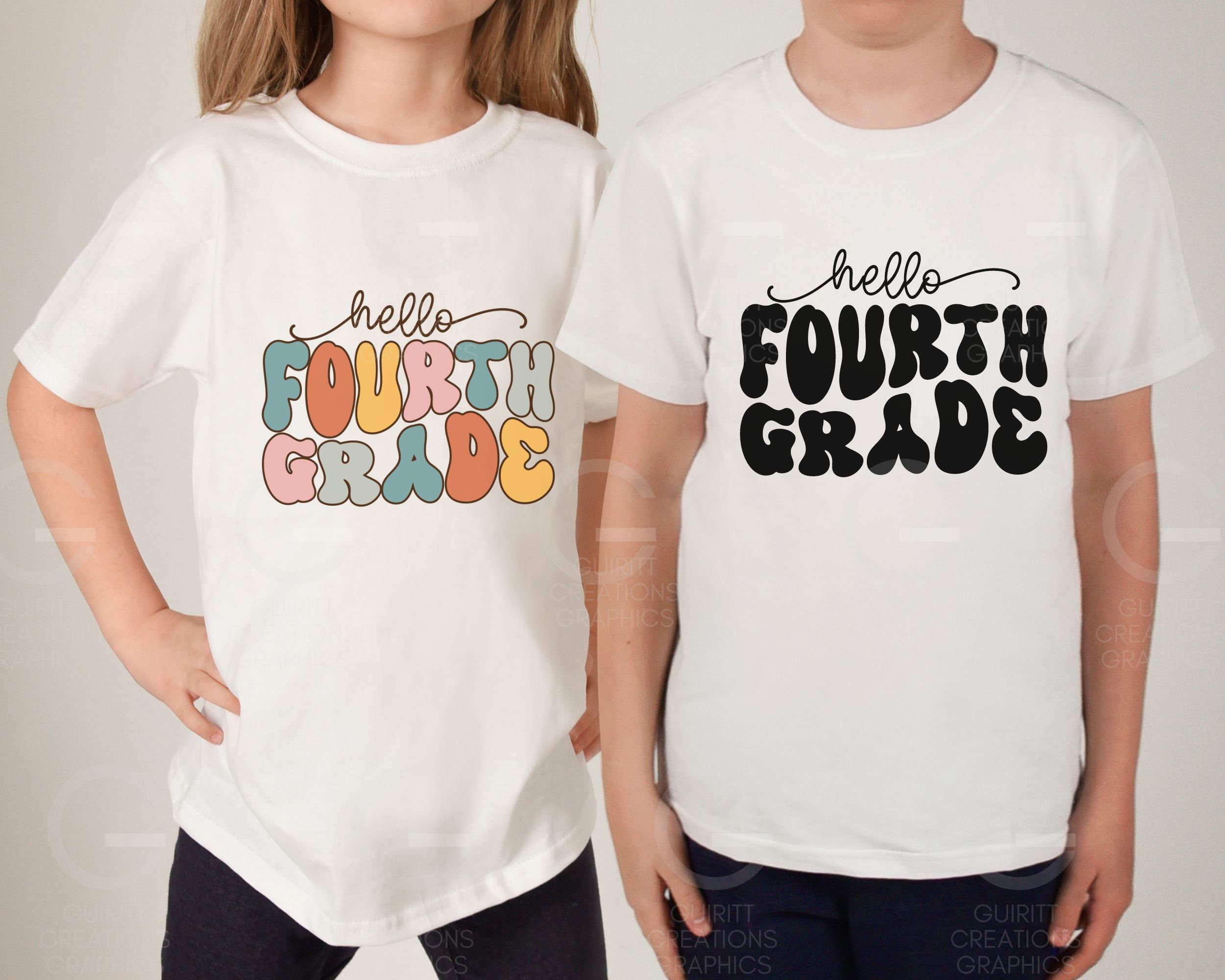Back to School Groovy Bundle, First Day of School Clipart, Retro First ...