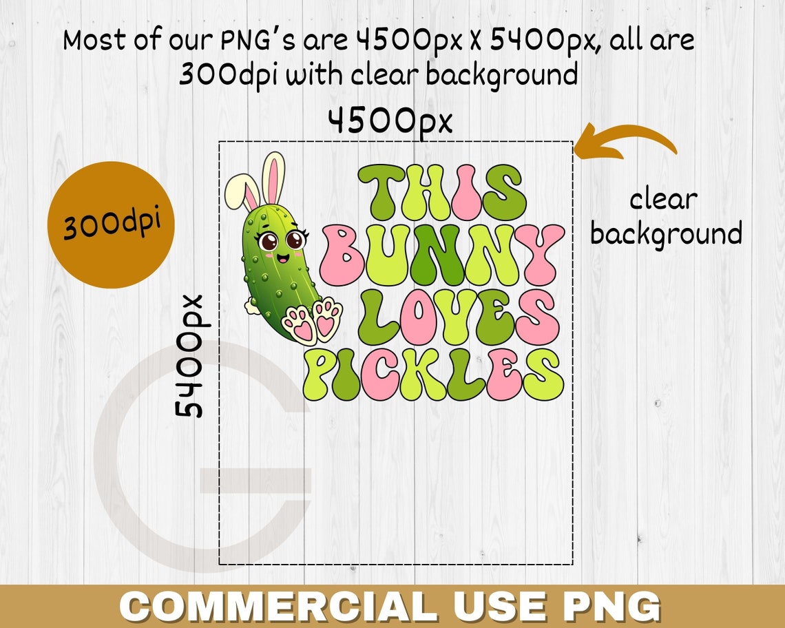 Easter Pickles Sublimation PNG File - Etsy