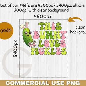 Easter Pickles Sublimation Png File, Easter Pickles Clipart, This Bunny ...