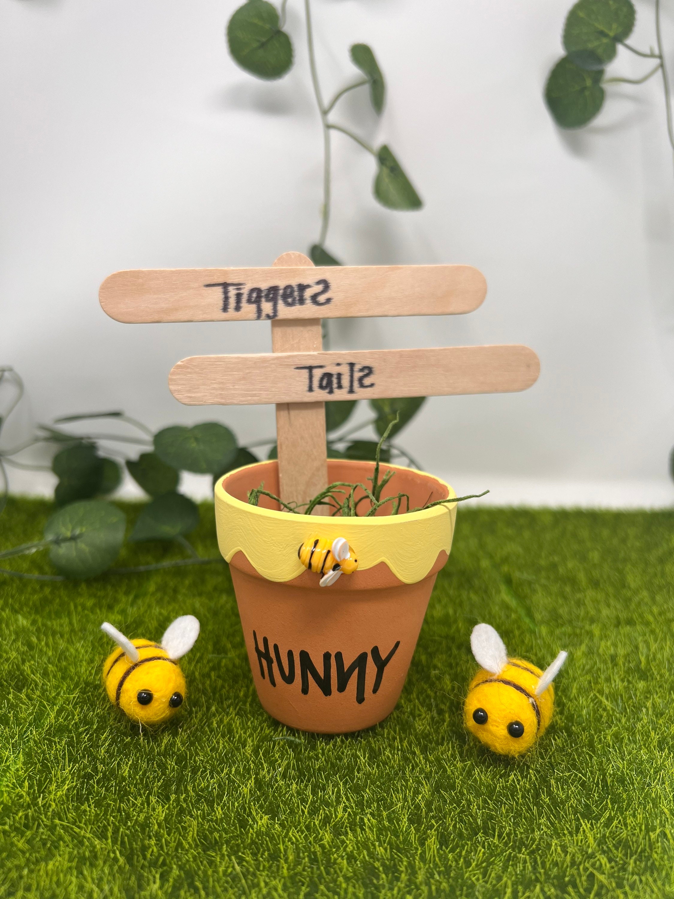 Winnie the Pooh Terracotta Hunny Pots Centerpieces Honey Pot - Etsy
