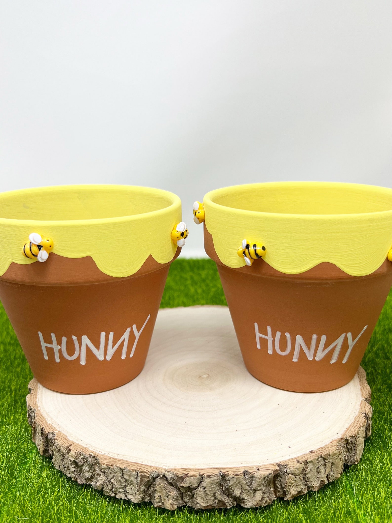 Hunny Pot Party Favors , Winnie the Pooh Theme , Honey Centerpieces ...