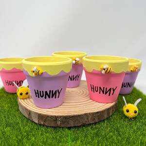 Winnie the Pooh Terra Cotta Hunny Pots Centerpieces Party Favors for ...