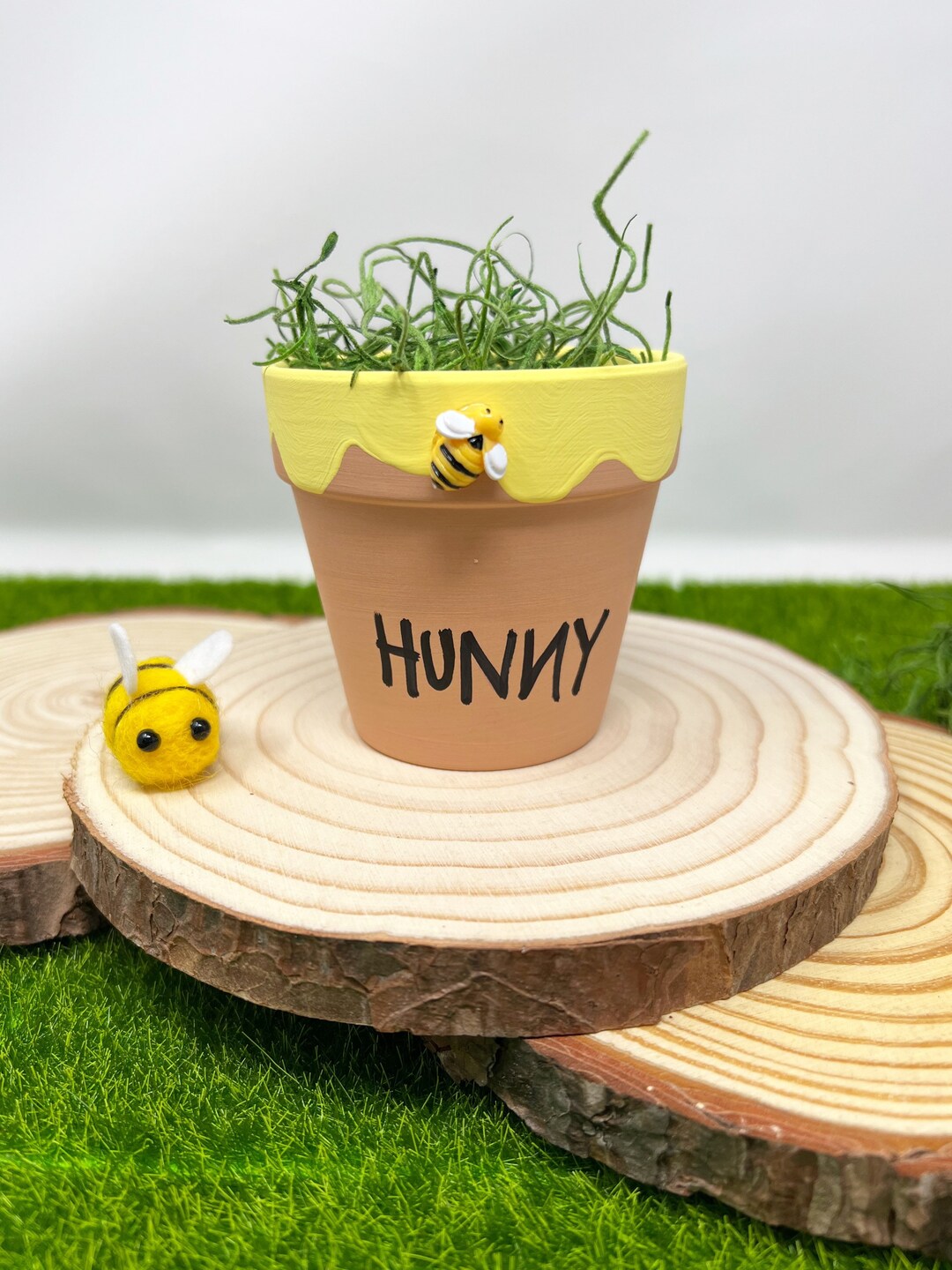 Winnie the Pooh Terracotta Hunny Pots Centerpieces Honey Pot - Etsy