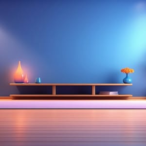 Vibrant Color Zoom Background Virtual Meeting Backdrop for Video Calls ...