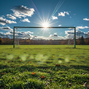 Soccer Stadium Digital Backdrops, Soccer Match Ambience, Sports ...