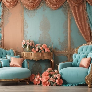 Exquisite Vintage Boudoir Backgrounds for Photoshop - Immerse in ...