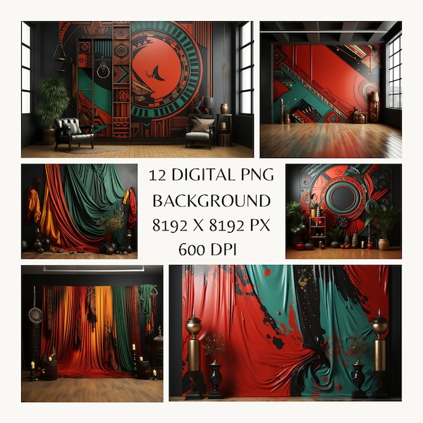 African Backdrop - Etsy