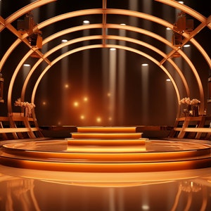 Digital Background Music Club Stage | Colorful Stage Lights, Concert ...