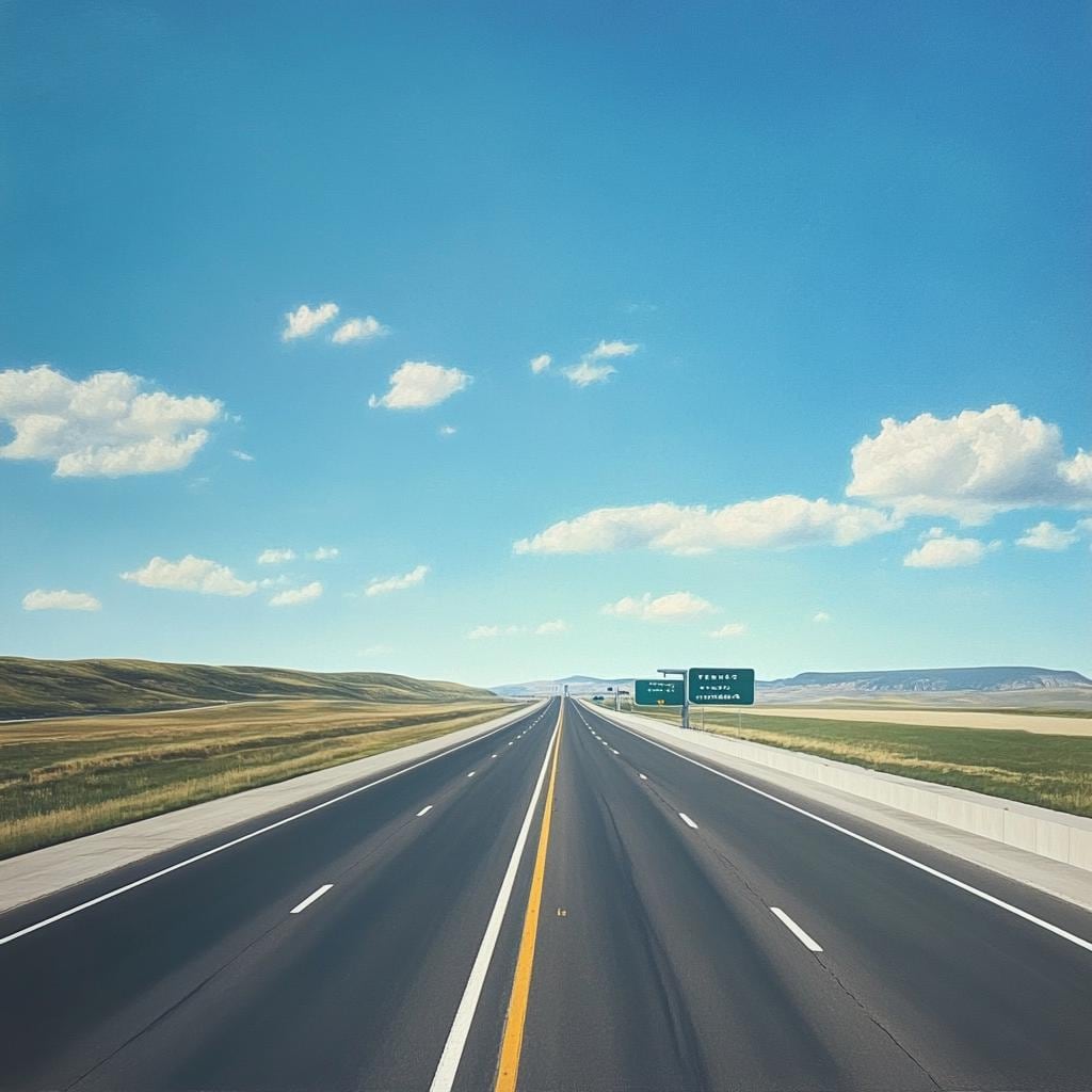 Open Road Photography Backdrop, Night Highway Cityscape Background ...