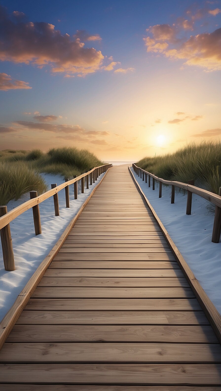 Beach Boardwalk Photography Digital Background | Coastal Photo Overlay ...