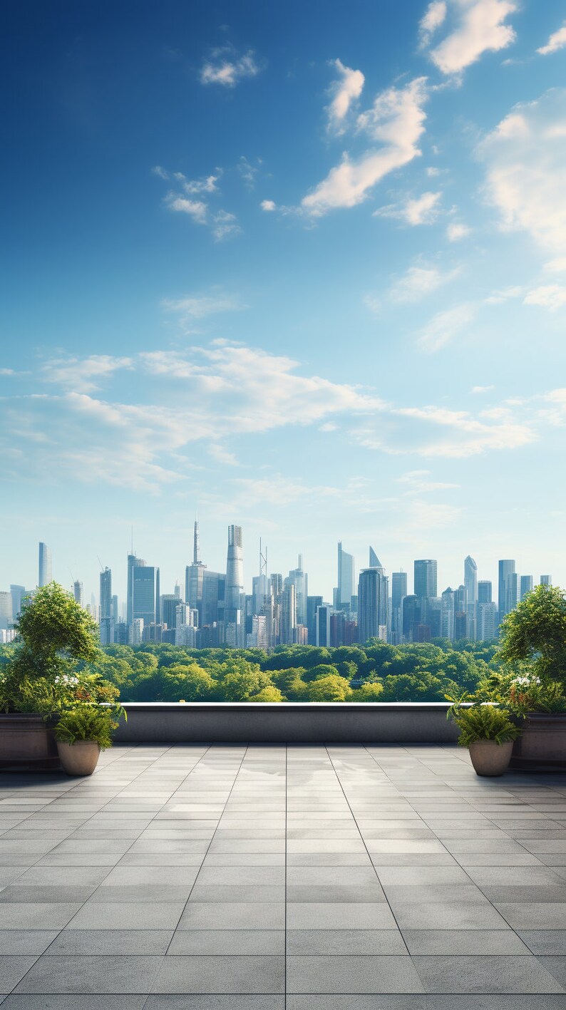 8 City Skyline Backdrops, Digital Photo Backgrounds for Photoshop,city ...