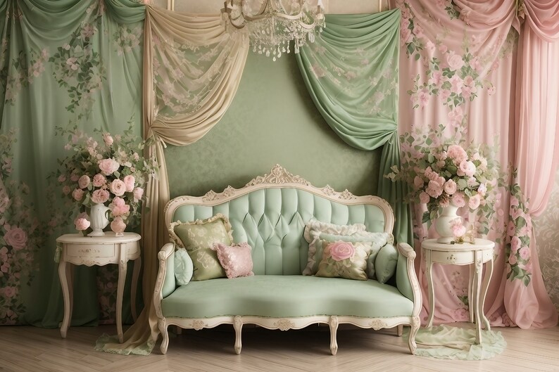 Exquisite Vintage Boudoir Backgrounds for Photoshop - Immerse in ...