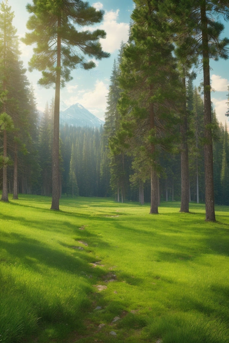 Enchanting Forest Path Digital Backgrounds for Photoshop - Ideal for ...