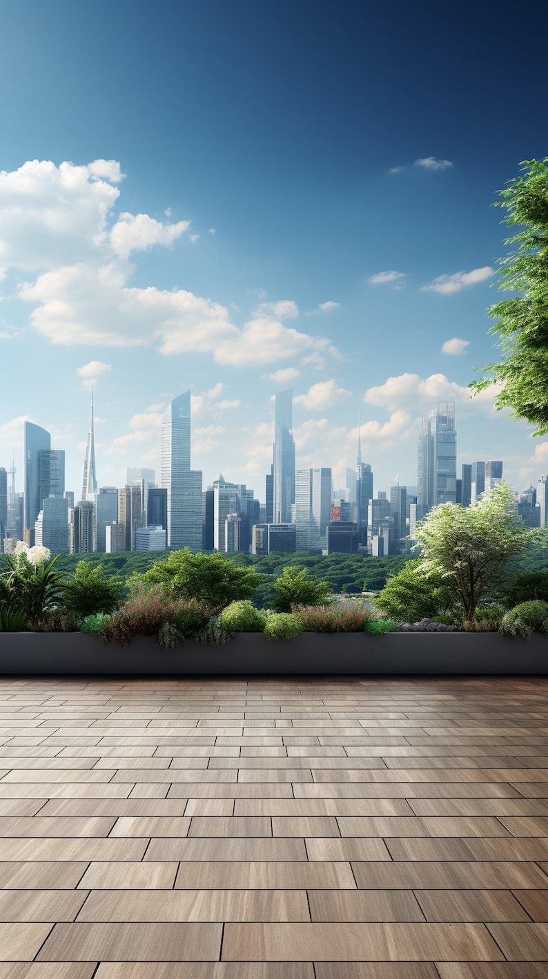 8 City Skyline Backdrops, Digital Photo Backgrounds for Photoshop,city ...