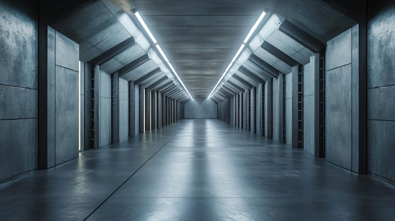 Dark Prison Digital Backdrop, Abandoned Jail Cell Background, Moody ...