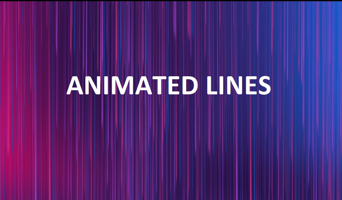 Animated Lines Digital Background Youtube Video Overlay, Motion ...