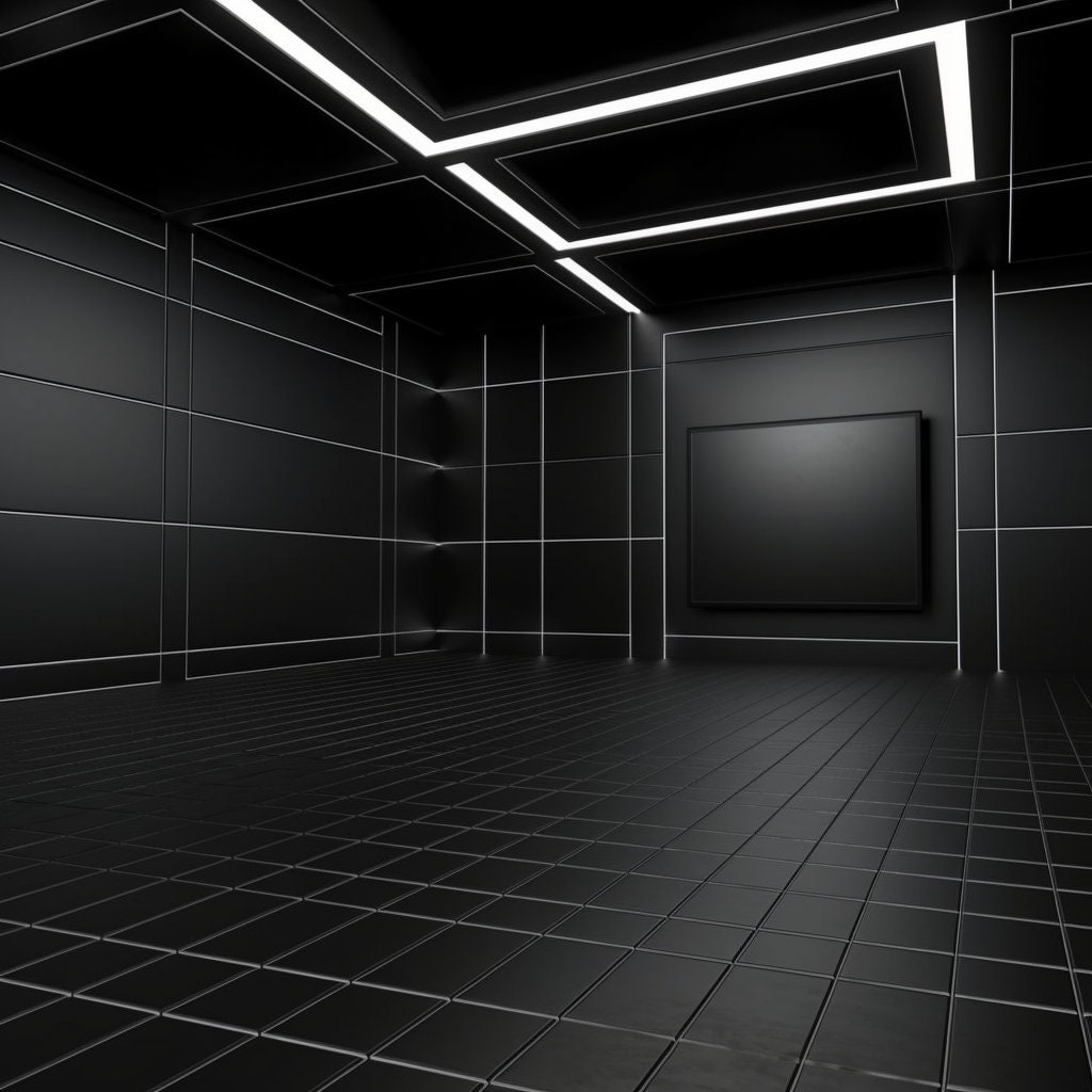 The Black Room Backdrop, 12 Black Room Overlays,photoshop Background ...