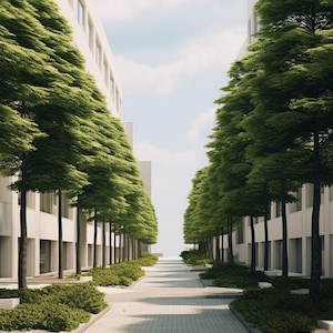 Dynamic Urban Walkway Backgrounds for Photoshop - Elevate Your Street ...