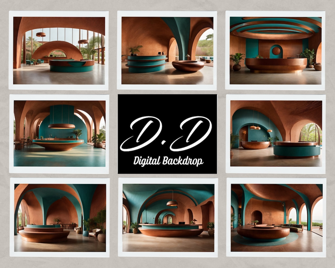 Digital Background Minimalist Reception Area Modern Office Photo ...
