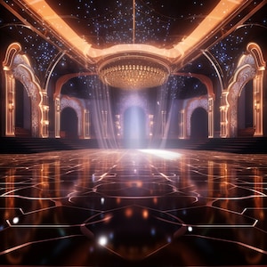Digital Background Music Club Stage | Colorful Stage Lights, Concert ...