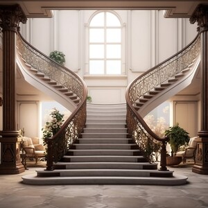 Luxurious Staircase Backgrounds for Photoshop - Elevate Your Photos ...