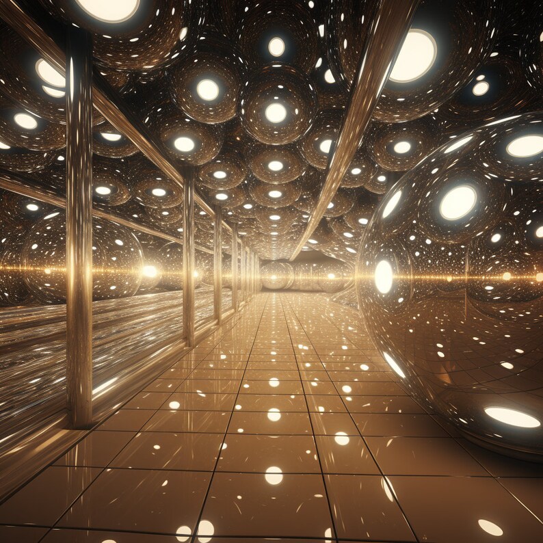 Reflective Ball Backdrop Overlays,digital Backgrounds for Photoshop ...