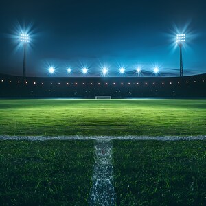 Soccer Stadium Digital Backdrops, Soccer Match Ambience, Sports ...
