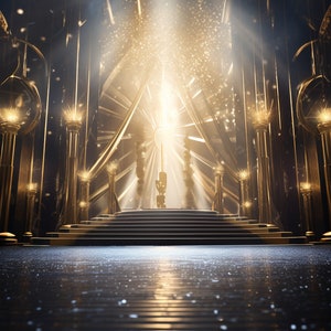 Digital Background Music Club Stage | Colorful Stage Lights, Concert ...