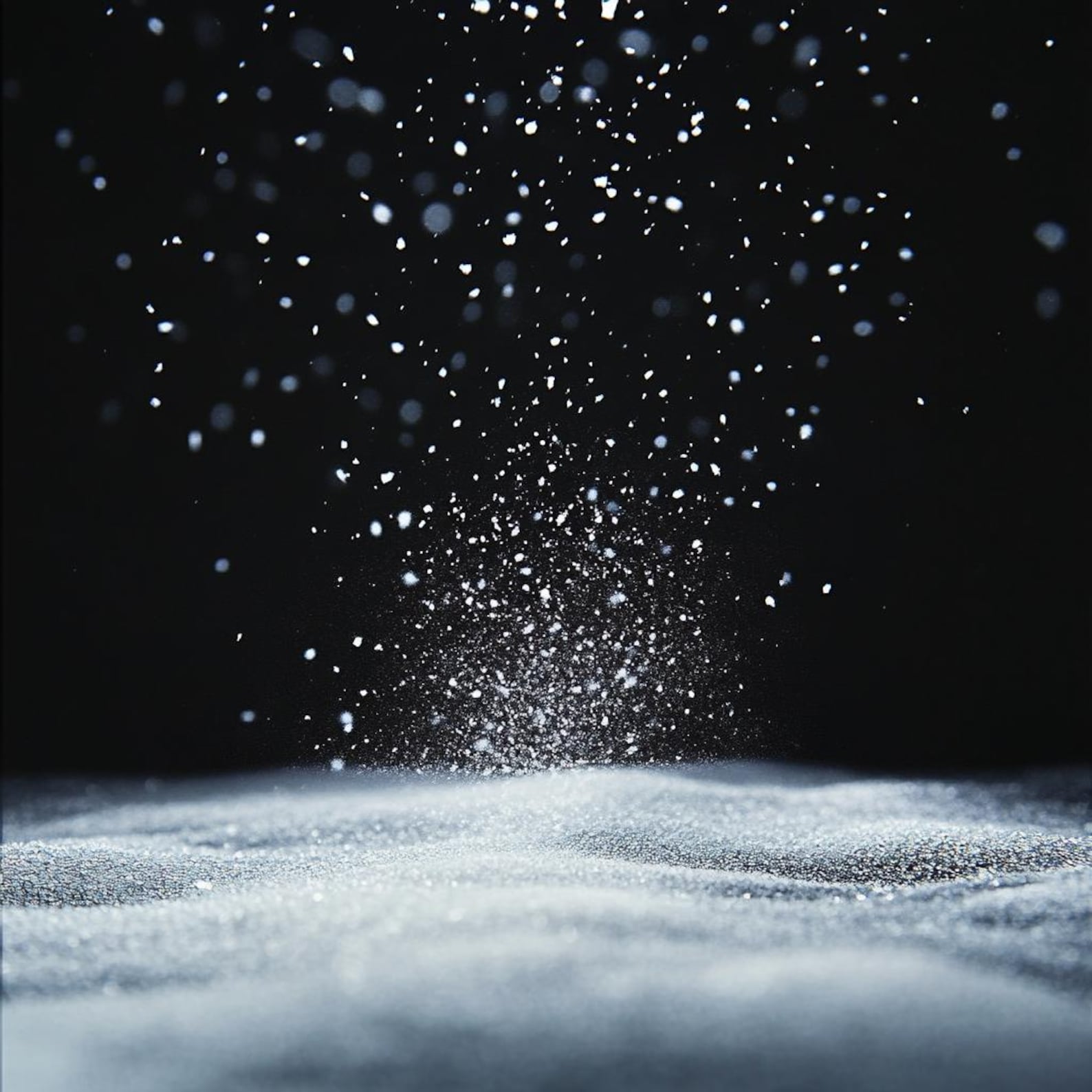 Snowfall Overlay Digital Backgrounds, Winter Snow Effect PNG for ...