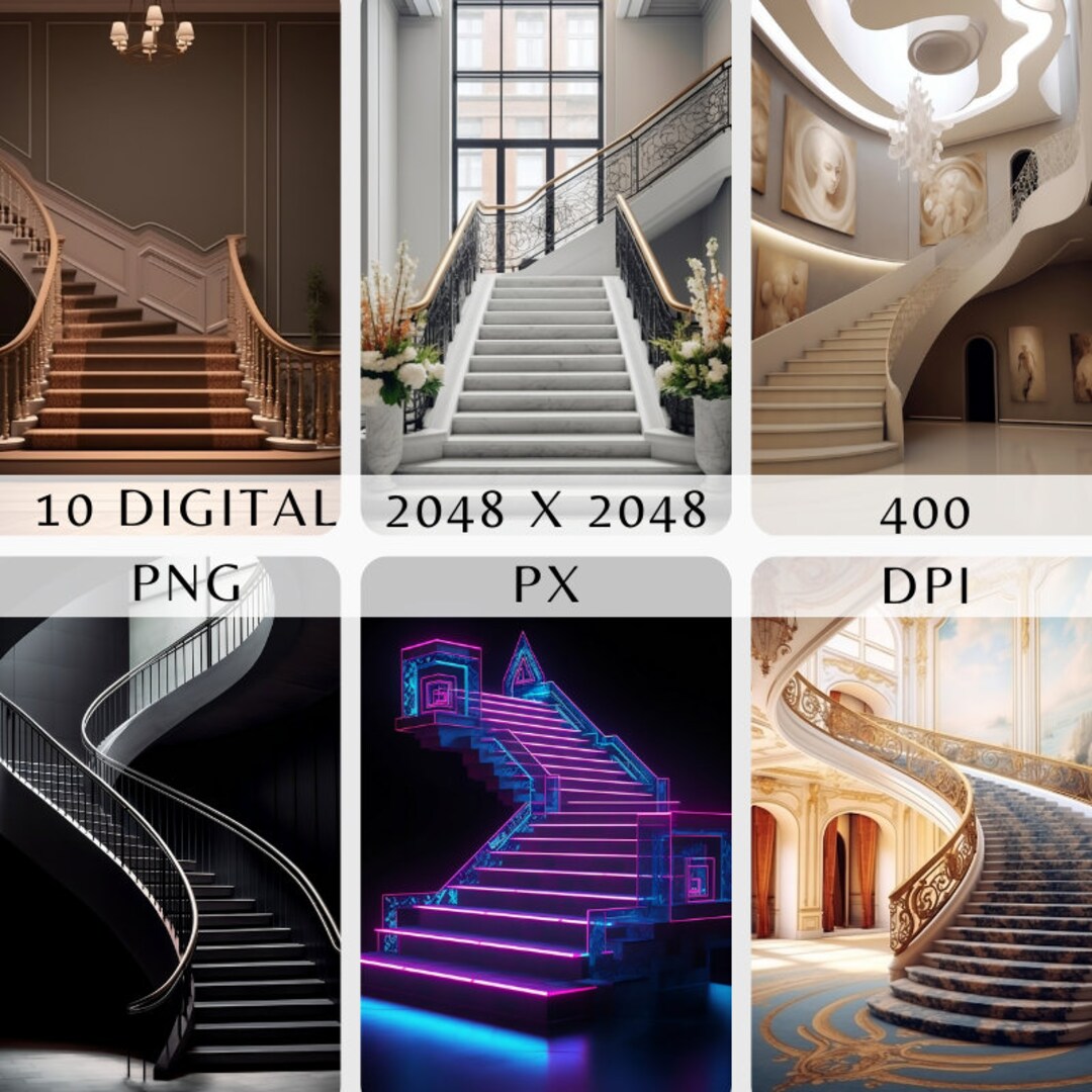 Luxurious Staircase Backgrounds for Photoshop - Elevate Your Photos ...