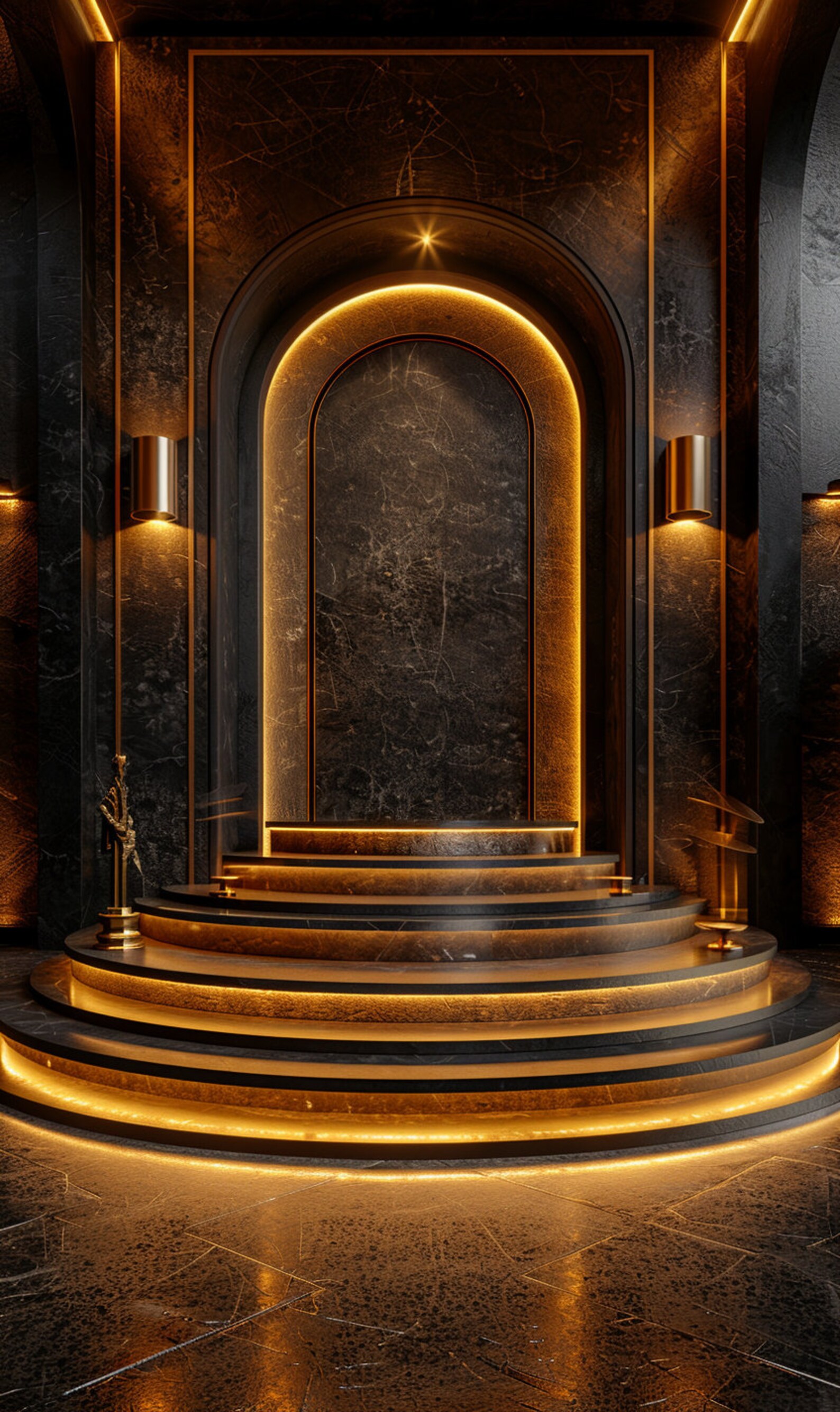 Luxury Marble and Gold Backdrop for Product Photography - High ...